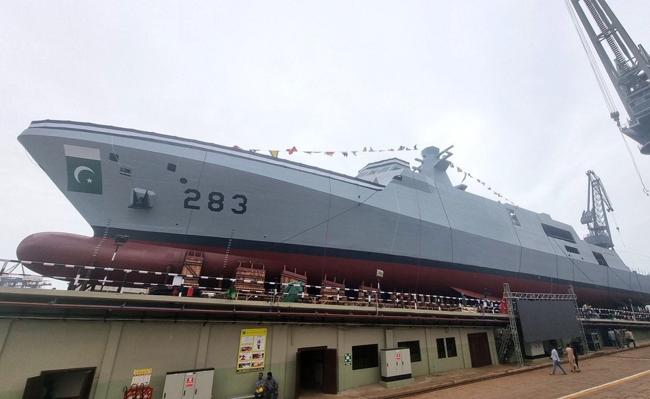 Fourth PN Milgem Corvette PNS TARIQ (F-283) launched for Pakistan Navy ...