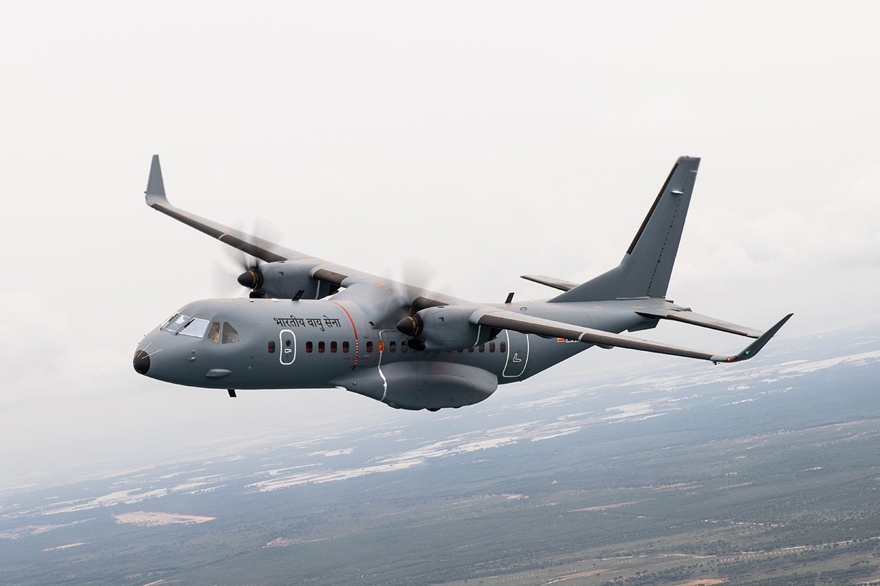 Airbus delivers first C295 tactical transport aircraft to India - PAF ...