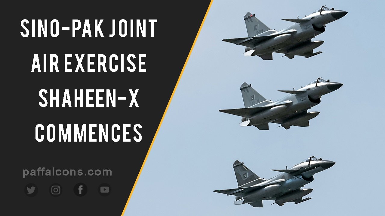 Sino-Pak Joint Air Exercise Shaheen-X commences in China - PAF Falcons